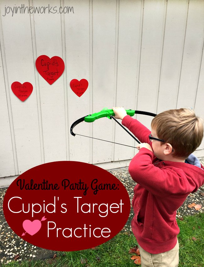 Valentine Party Game: Cupid's Target Practice - Joy in the Works