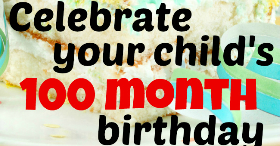 100 Month Birthday Celebration - Joy in the Works