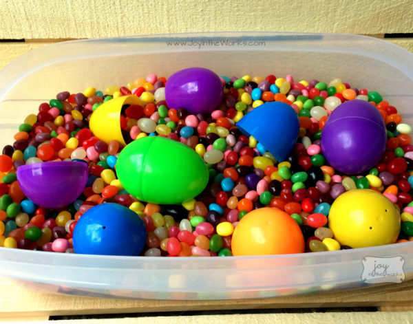 Jelly Bean Sensory Bean - Joy in the Works