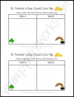St. Patrick's Day Gold Coin Flip Game - Joy in the Works