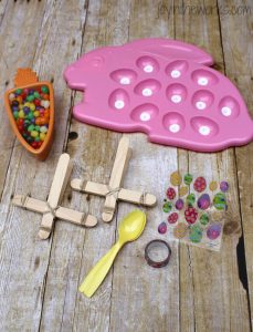 Jelly Bean Catapult for Easter - Joy in the Works
