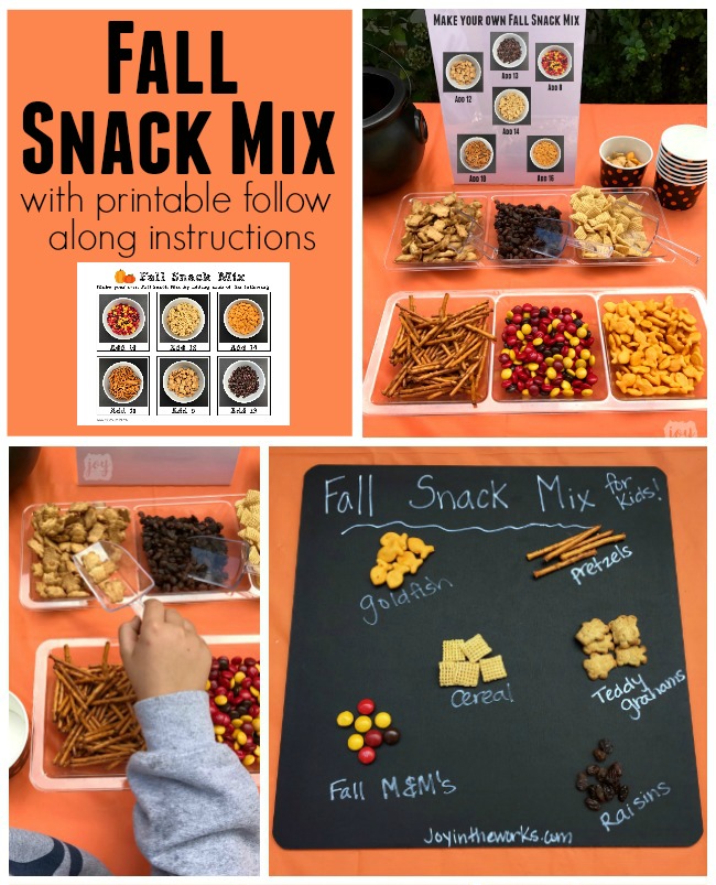 Fall Snack Mix Collage 650x803 - Joy in the Works