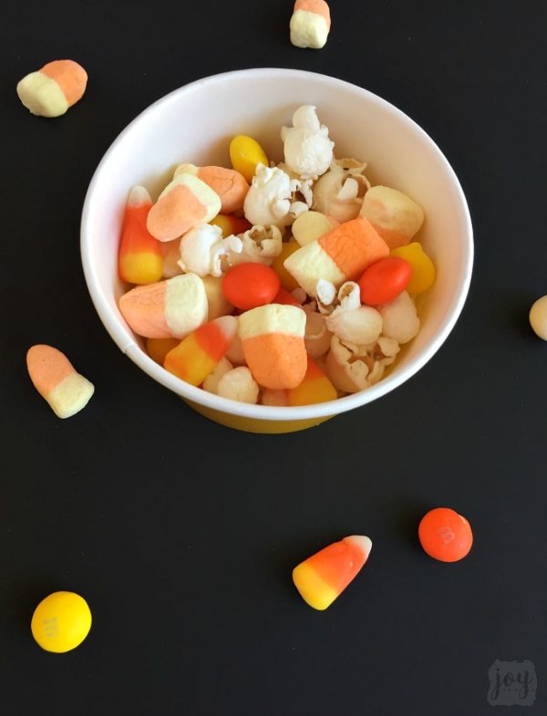 Candy Corn Snack Mix with Printable Gift Tags - Joy in the Works
