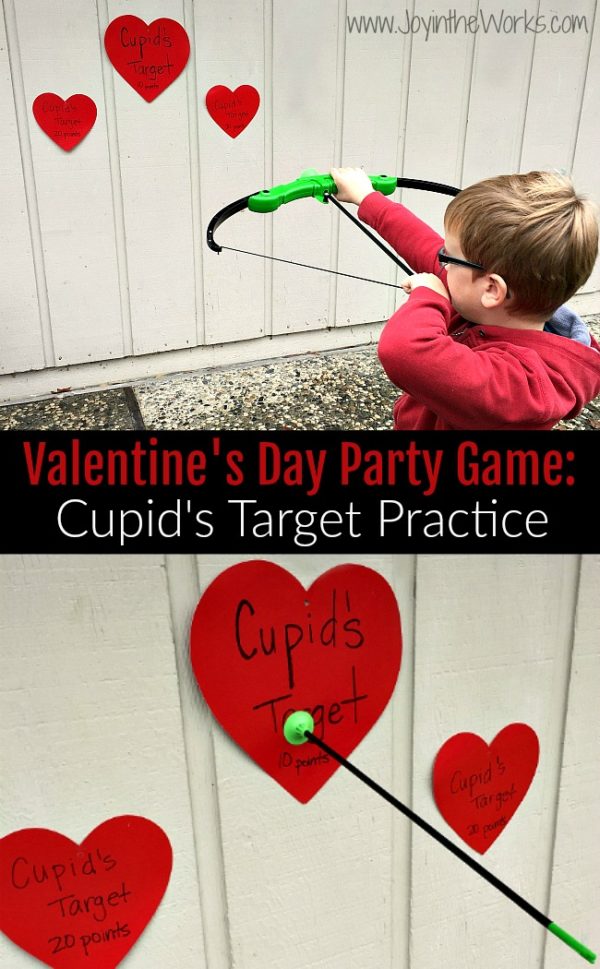 Valentine Party Game: Cupid's Target Practice - Joy in the Works