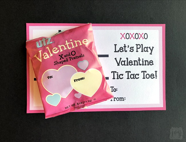 2 Printable Versions of Tic Tac Toe Valentine Cards - Joy in the Works