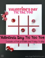Valentine's Day Tic Tac Toe Game - Joy in the Works