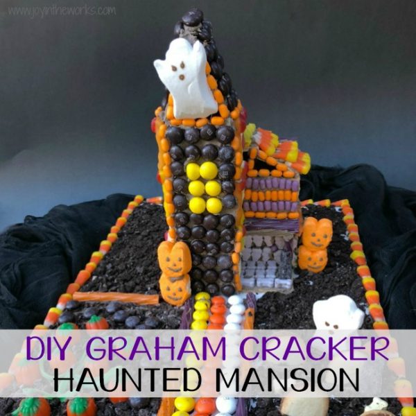 DIY Graham Cracker Haunted Mansion - Joy in the Works