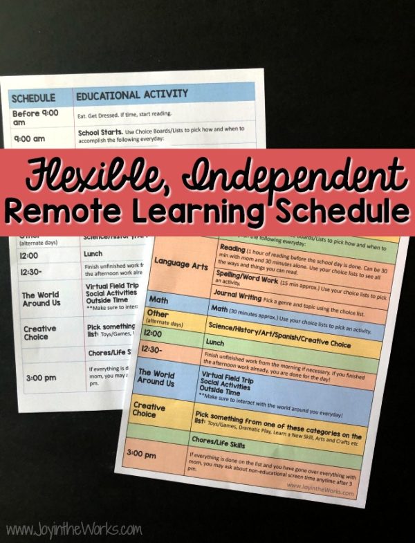 Free Educational Websites for Remote Learning - Joy in the Works
